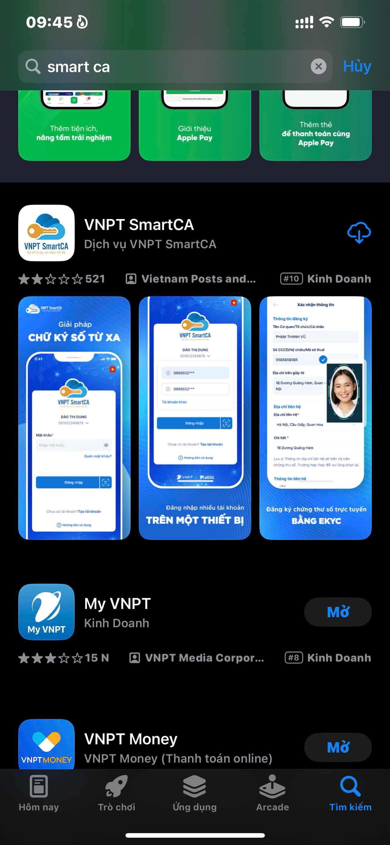 HƯỚNG DẪN CÔNG DÂN CÀI ĐẶT ỨNG DỤNG KÝ SỐ VNPT SMARTCA